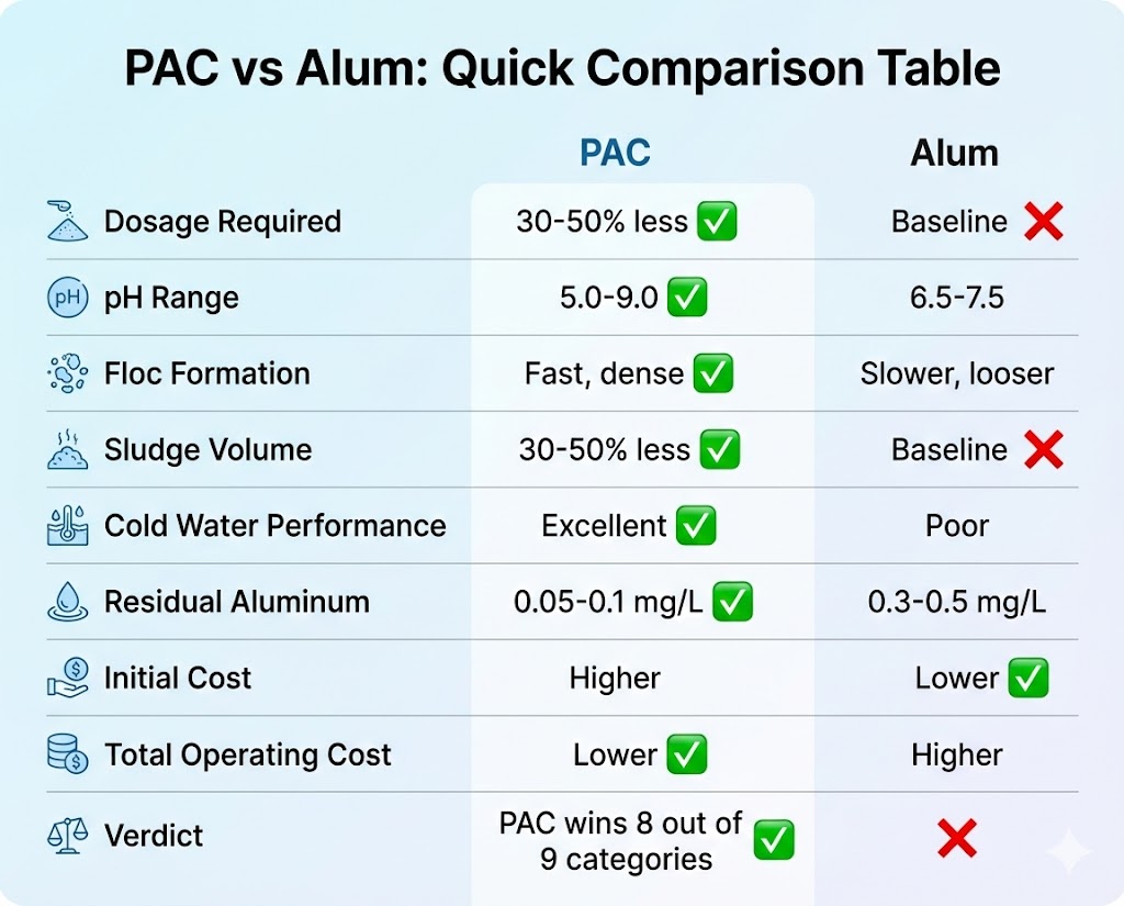 Custom PAC vs Alum: Complete Comparison Guide 2026